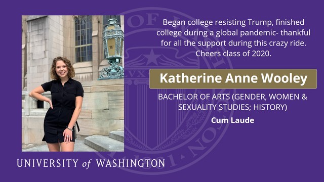 History Convocation 2020 | Department of History | University of Washington